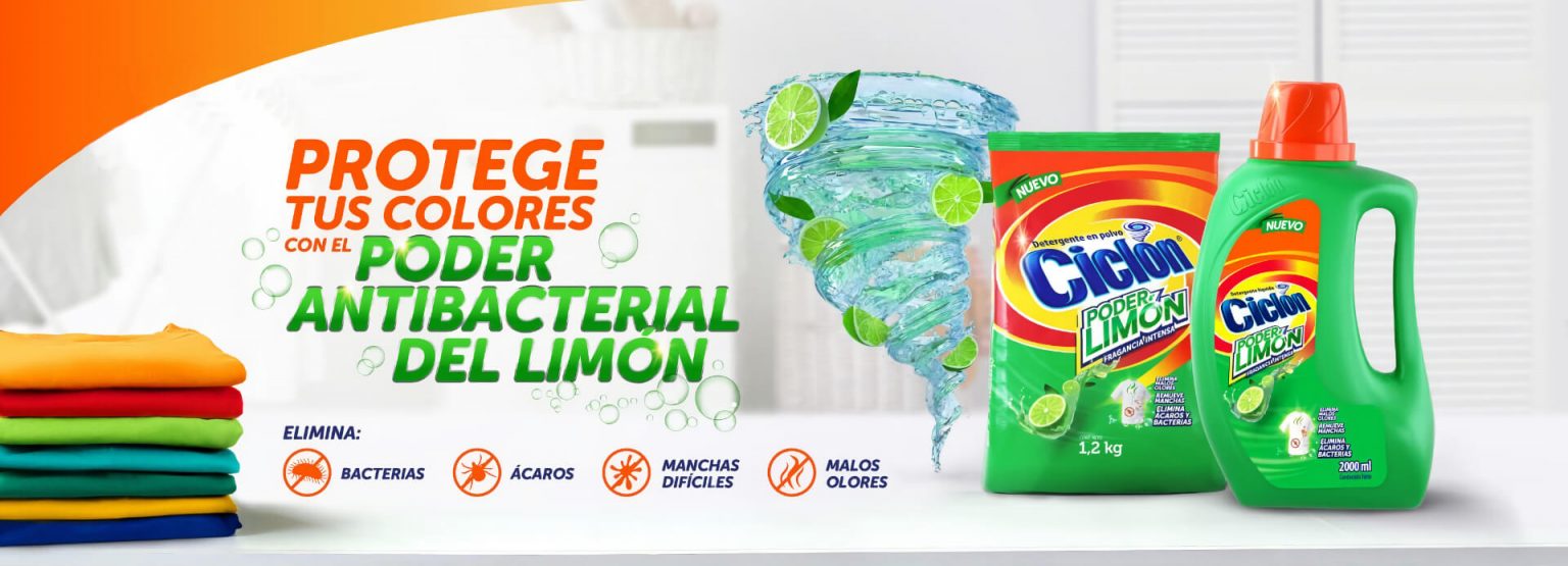 Detergente para la Ropa | Ciclón ® Ecuador